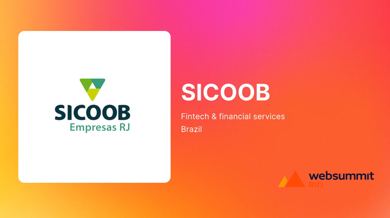 SICOOB | Web Summit Rio
