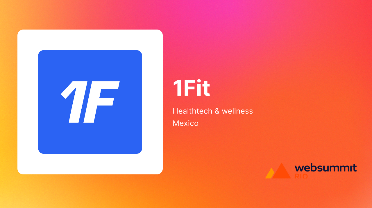 1Fit | Web Summit Rio