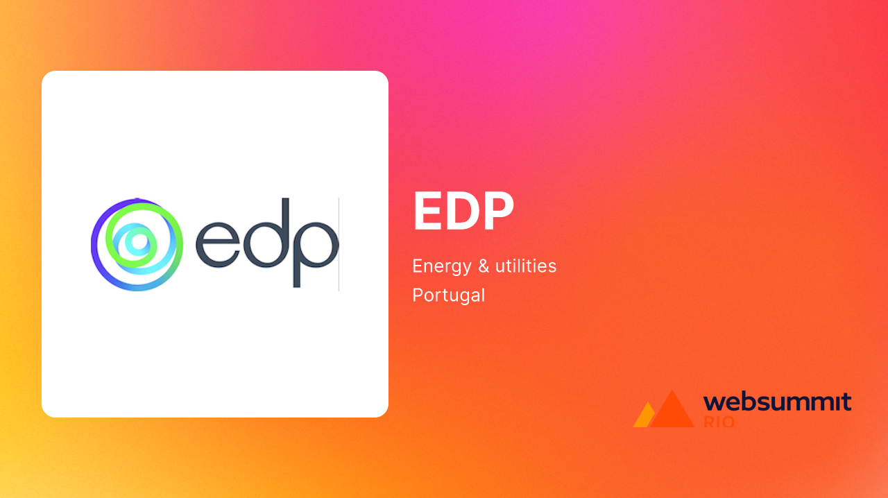 EDP | Web Summit Rio