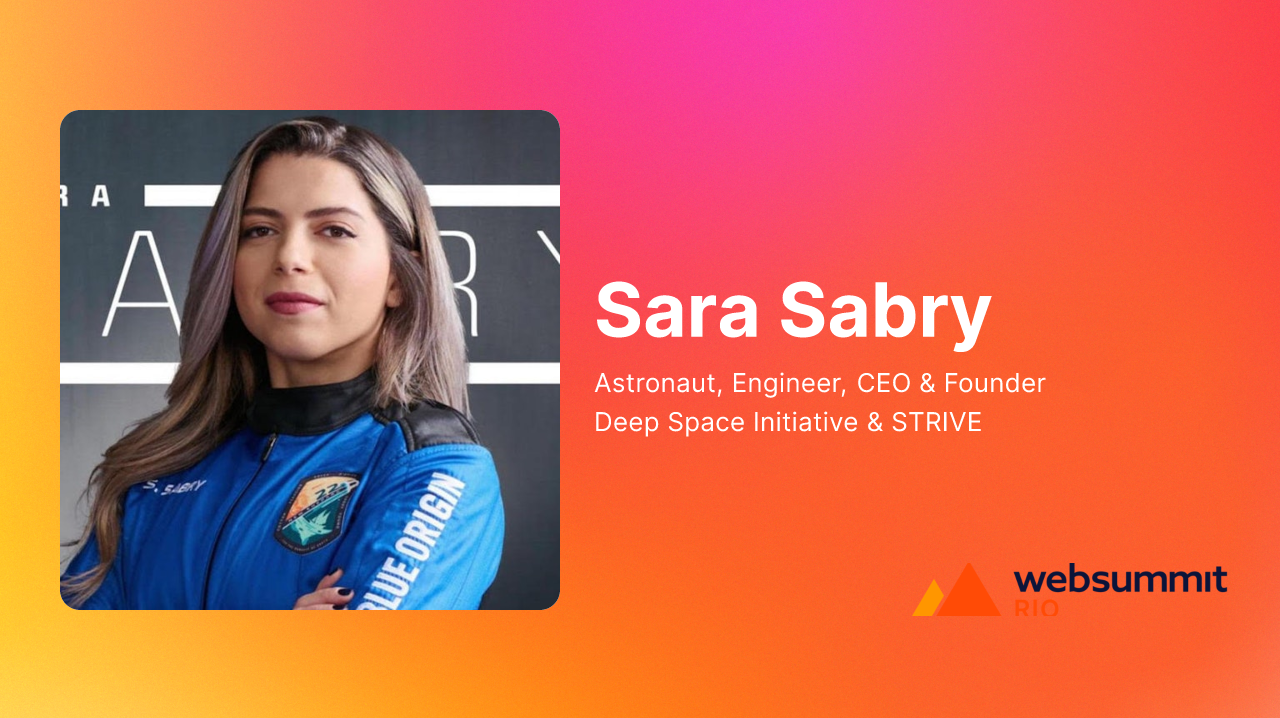 Sara Sabry | Web Summit Rio