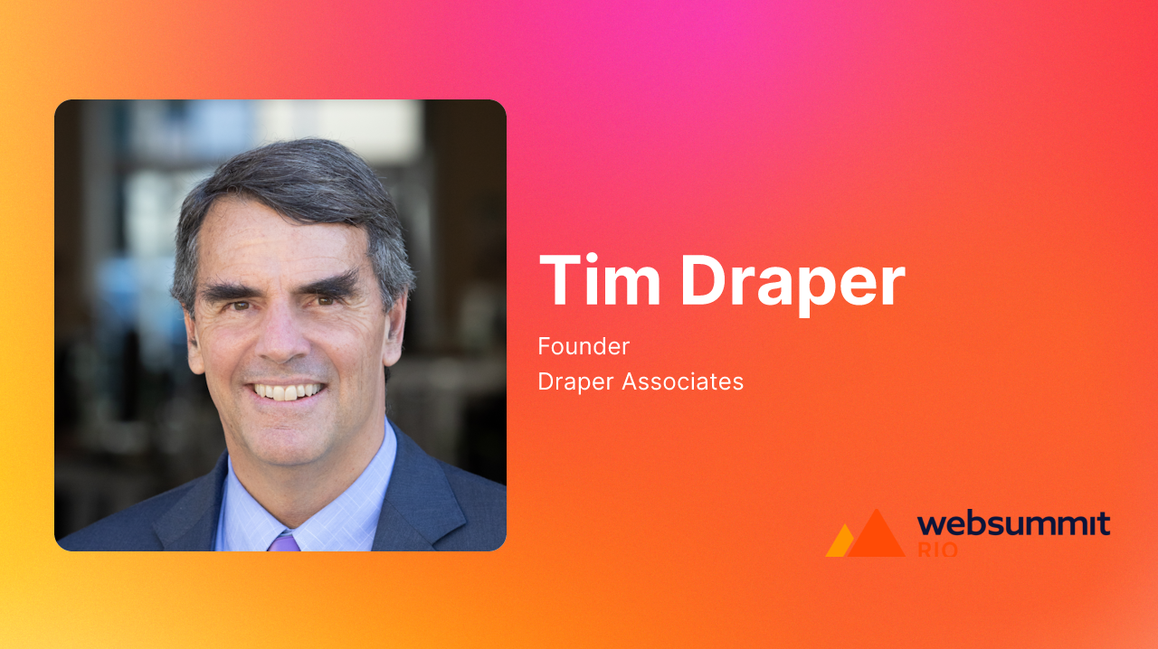 Tim Draper | Web Summit Rio