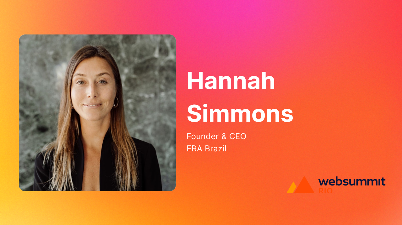 Hannah Simmons | Web Summit Rio