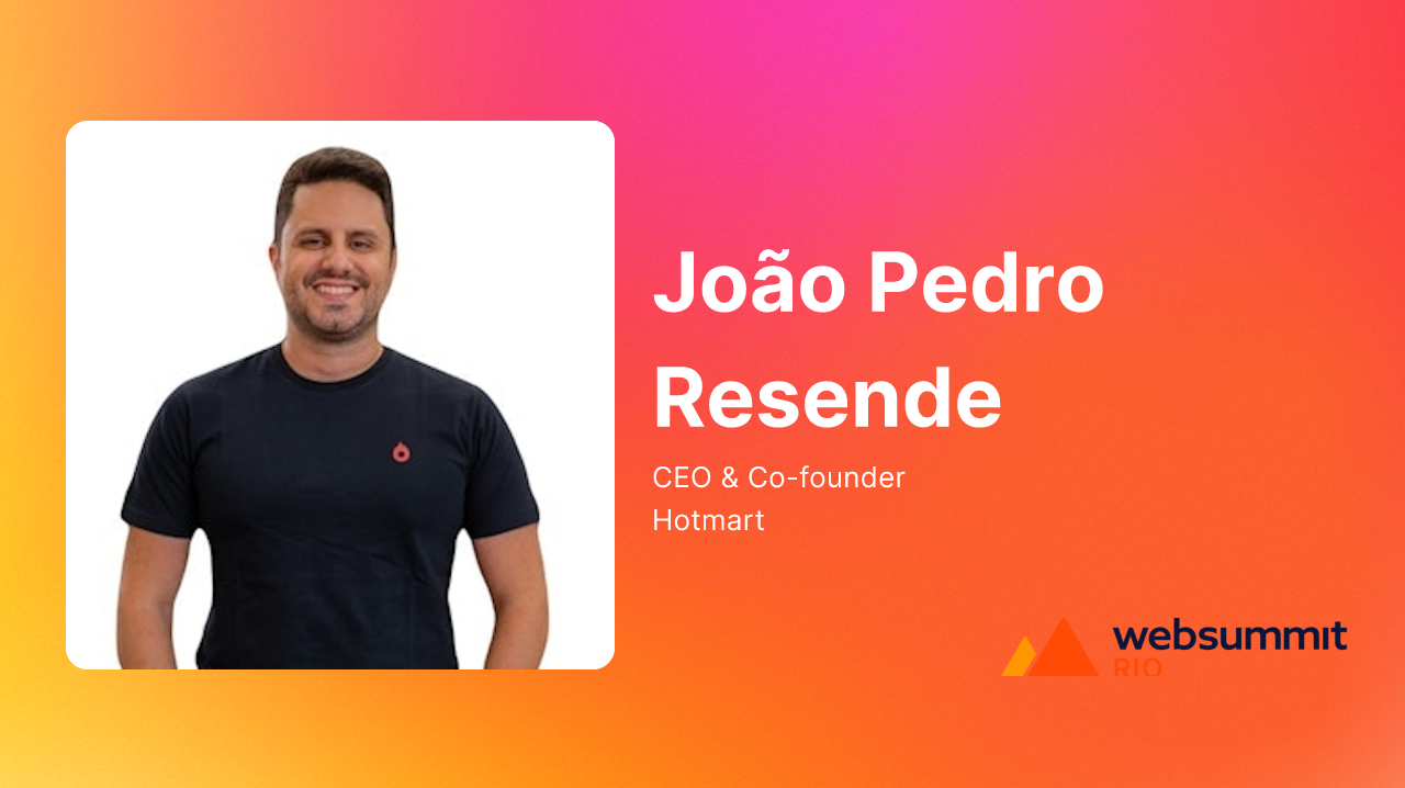 João Pedro Resende | Web Summit Rio